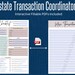 Transaction Coordinator Checklist, Transaction Coordinate Checklist ...