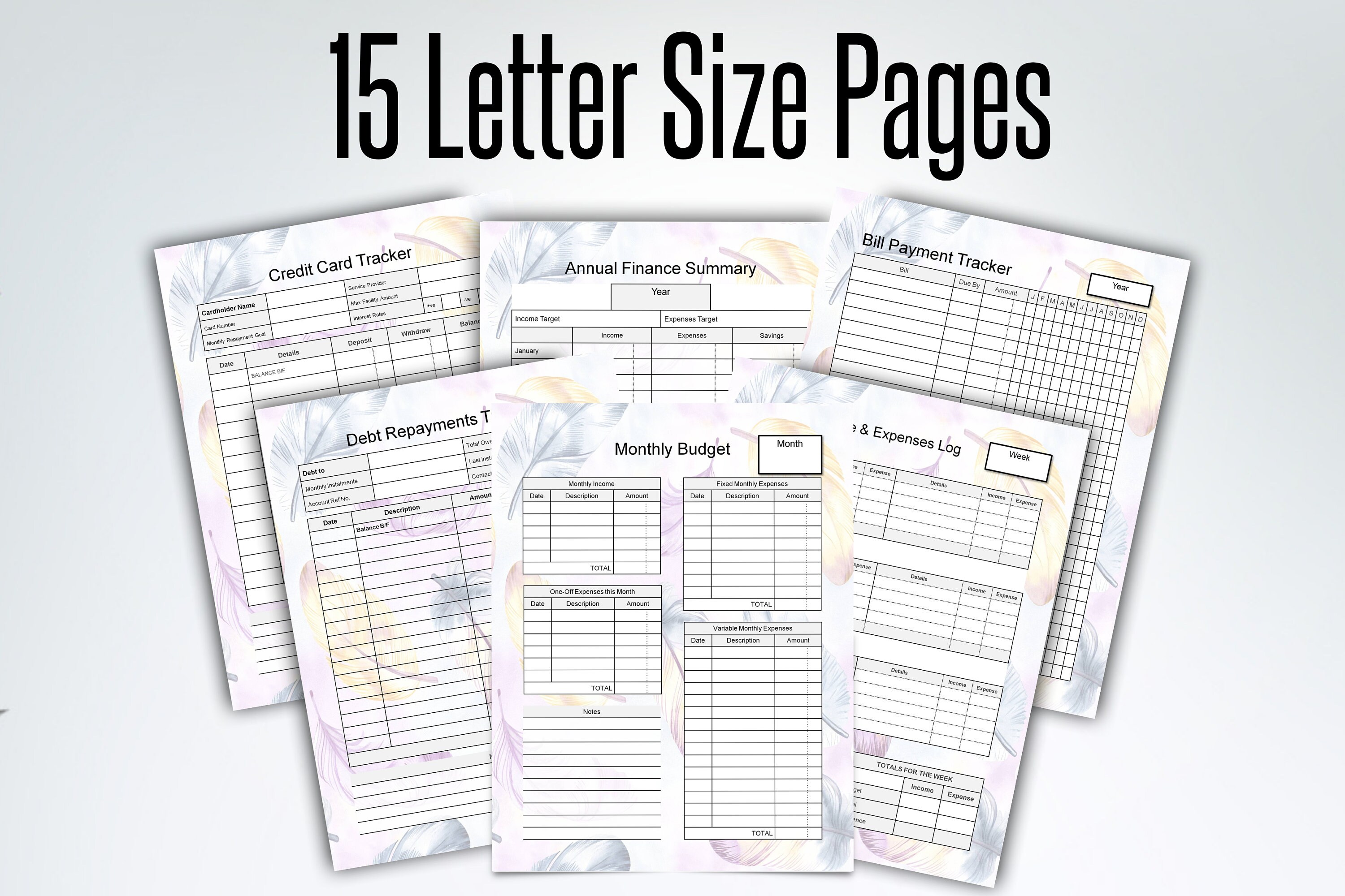 Business Budget Bookkeeping Printable Template Business - Etsy