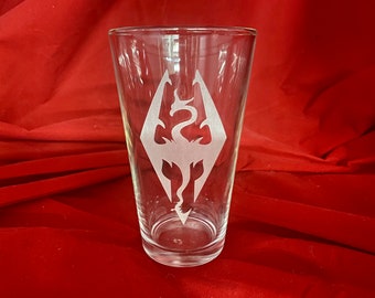 Dragon Etched Glass - Etsy