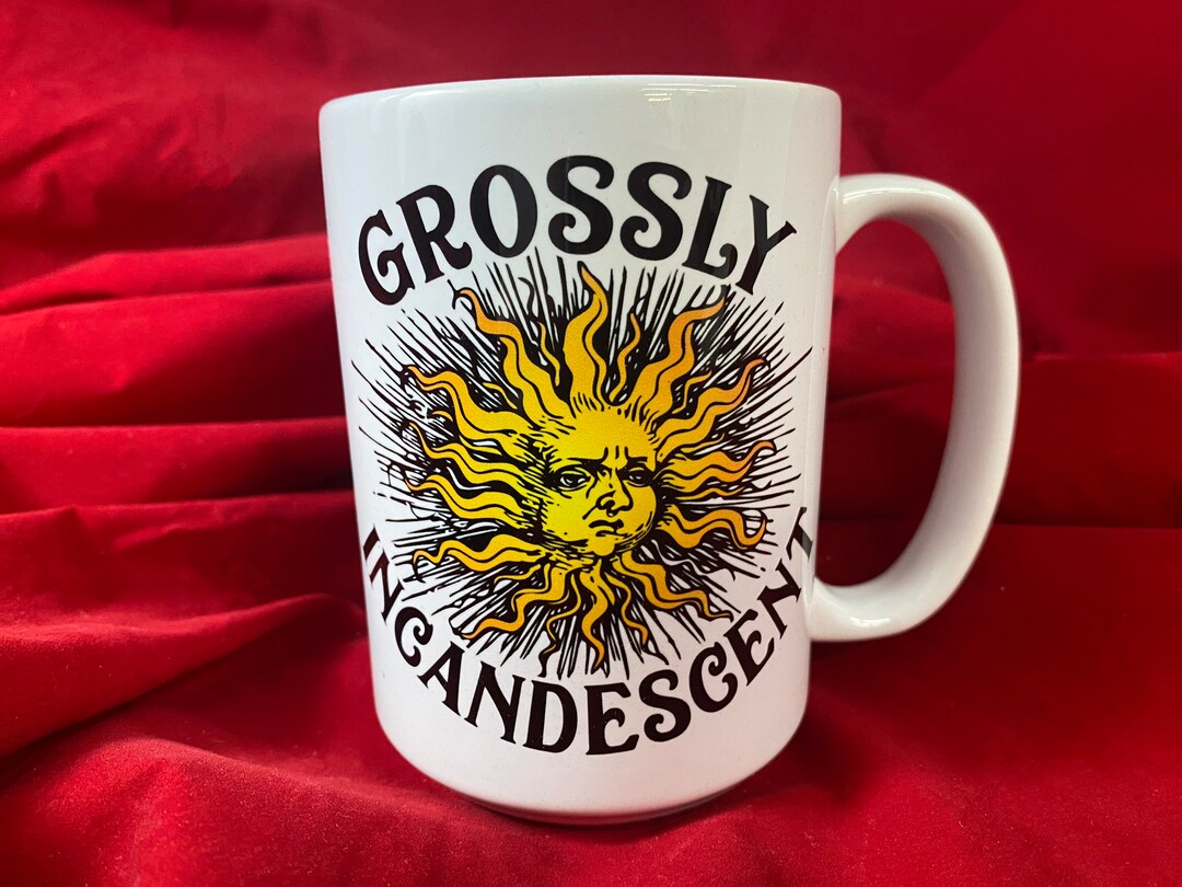 Dark Souls Grossly Incandescent Coffee Mug, Sunbro Souls Inspired Fan ...