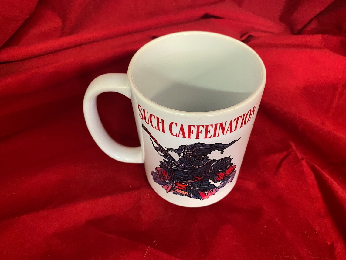 FFXIV Coffee Mug Gaius such Caffeination Final - Etsy