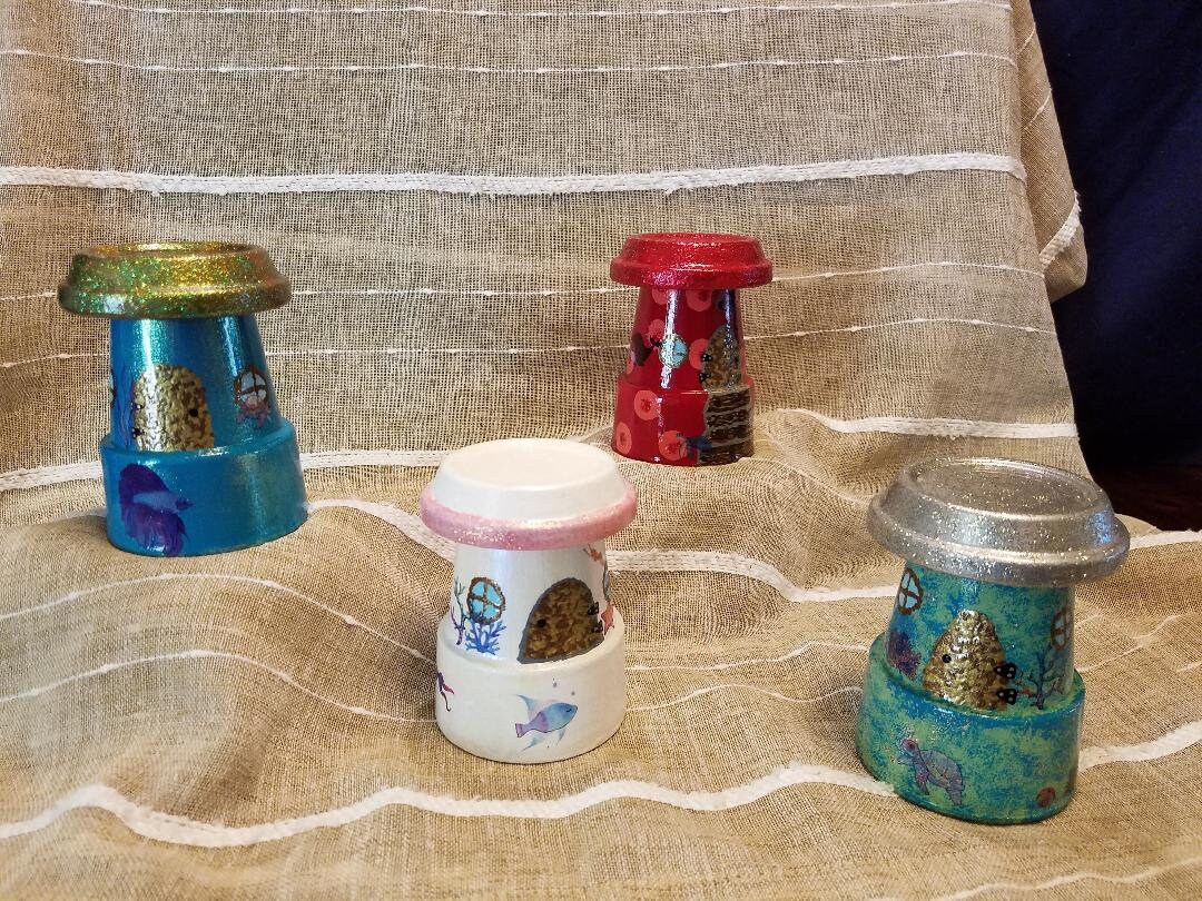 Whimsical Mermaid Houses - Etsy