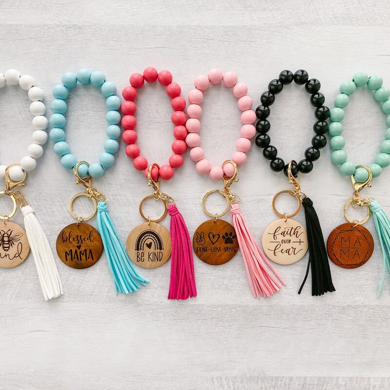 Keychain Bracelet - Etsy