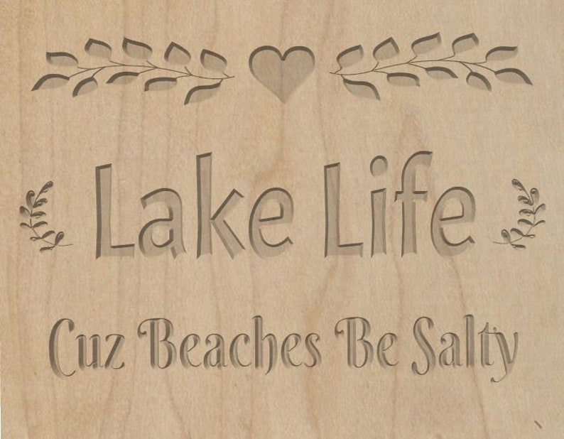 Lake Life .svg .dxf - Etsy