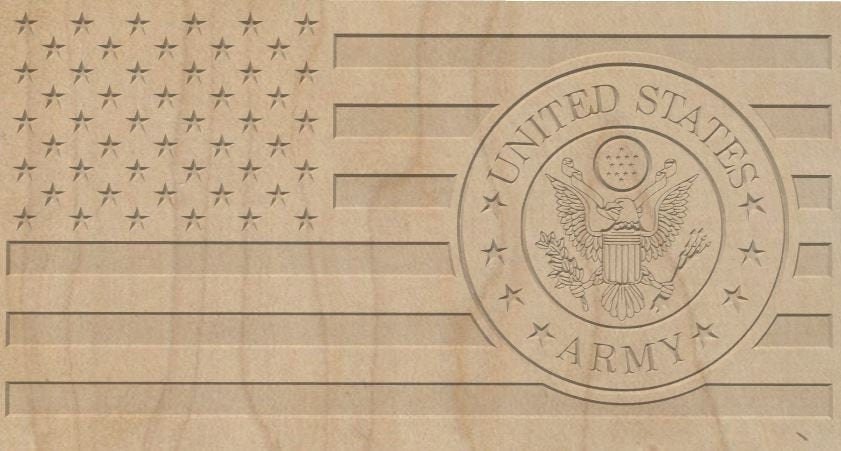 U.S. Army Flag .svg .dxf | Etsy