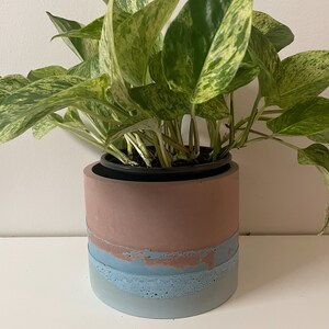Seaside Planter | Concrete Planter | Cement Planter | Minimalist ...