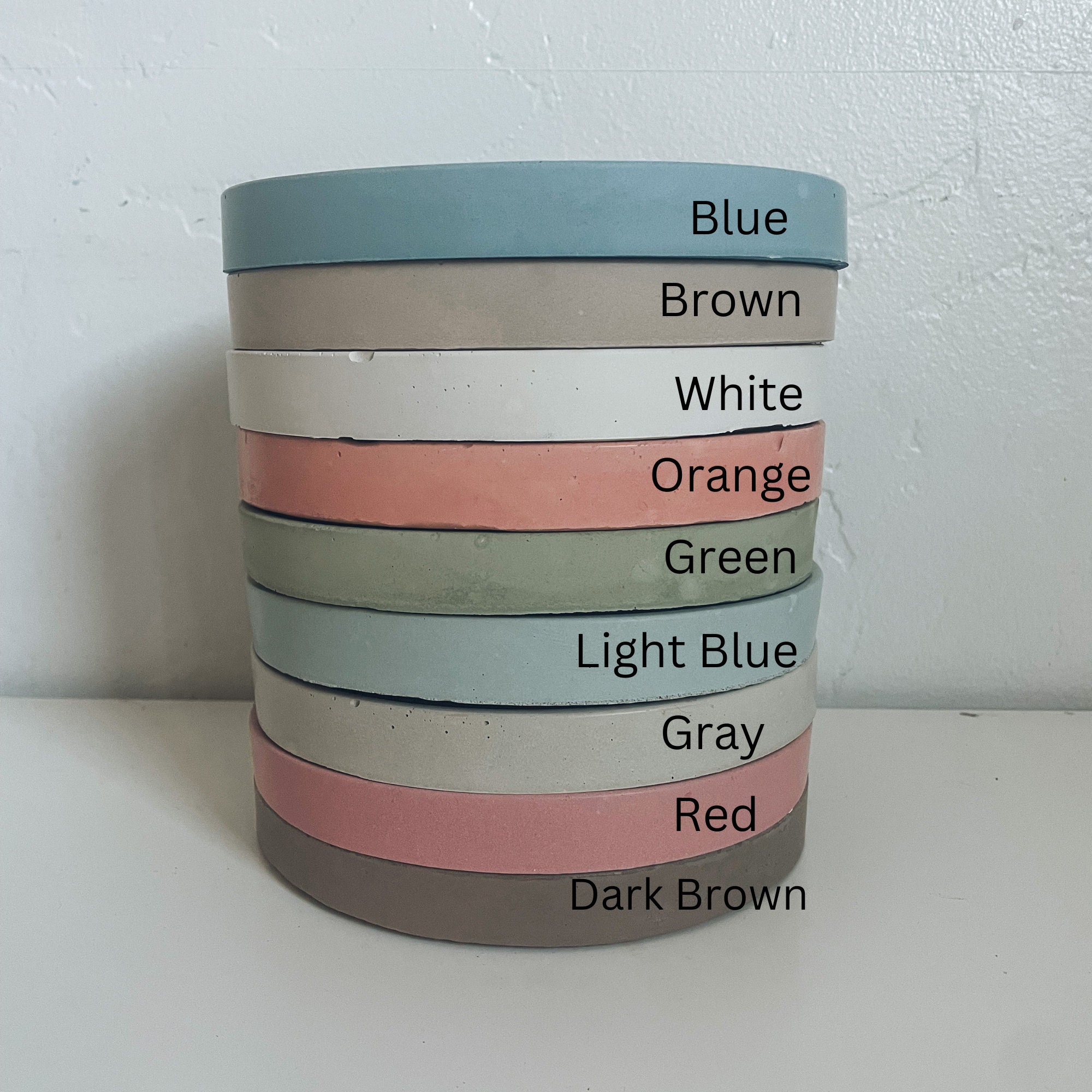 Planter Drip Tray 6 Inch Tray Drainage Tray Concrete - Etsy