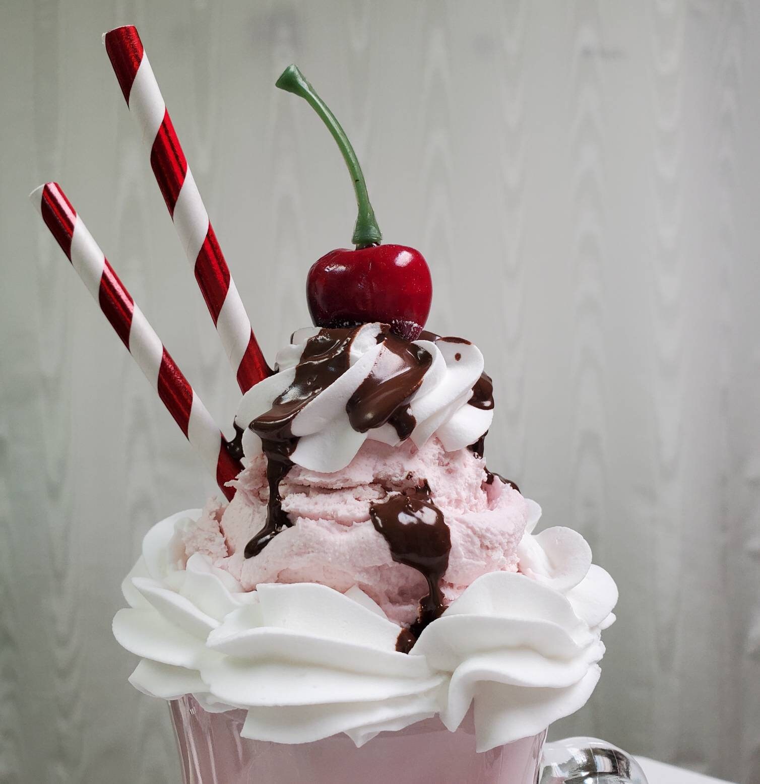 Faux Ice Cream Faux Milkshake Photo Prop Fake Dessert Fake - Etsy