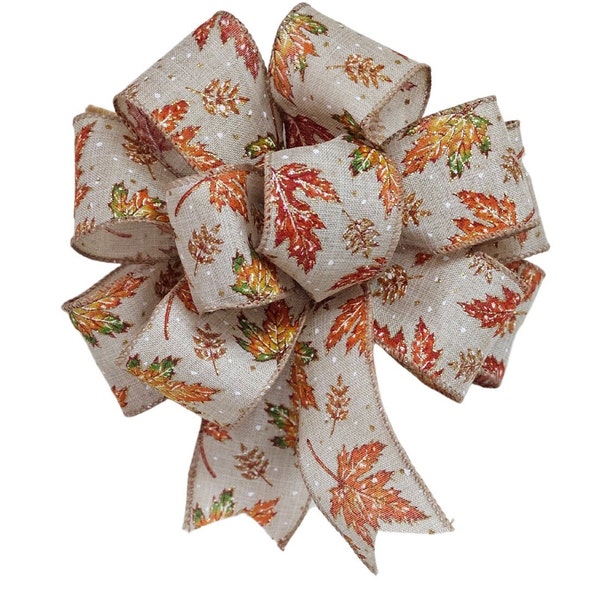 Fall Wreath Bow - Etsy