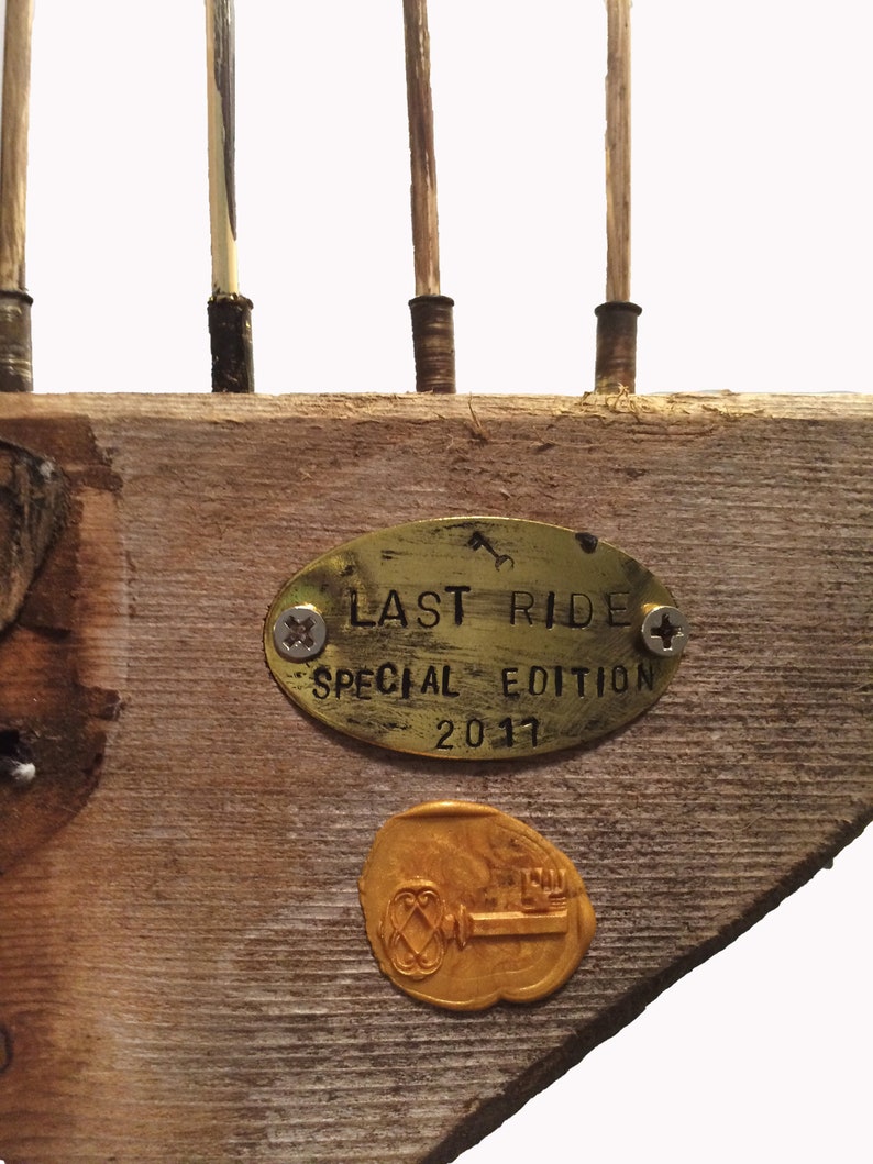 Found Object Wall Art Last Ride - Etsy