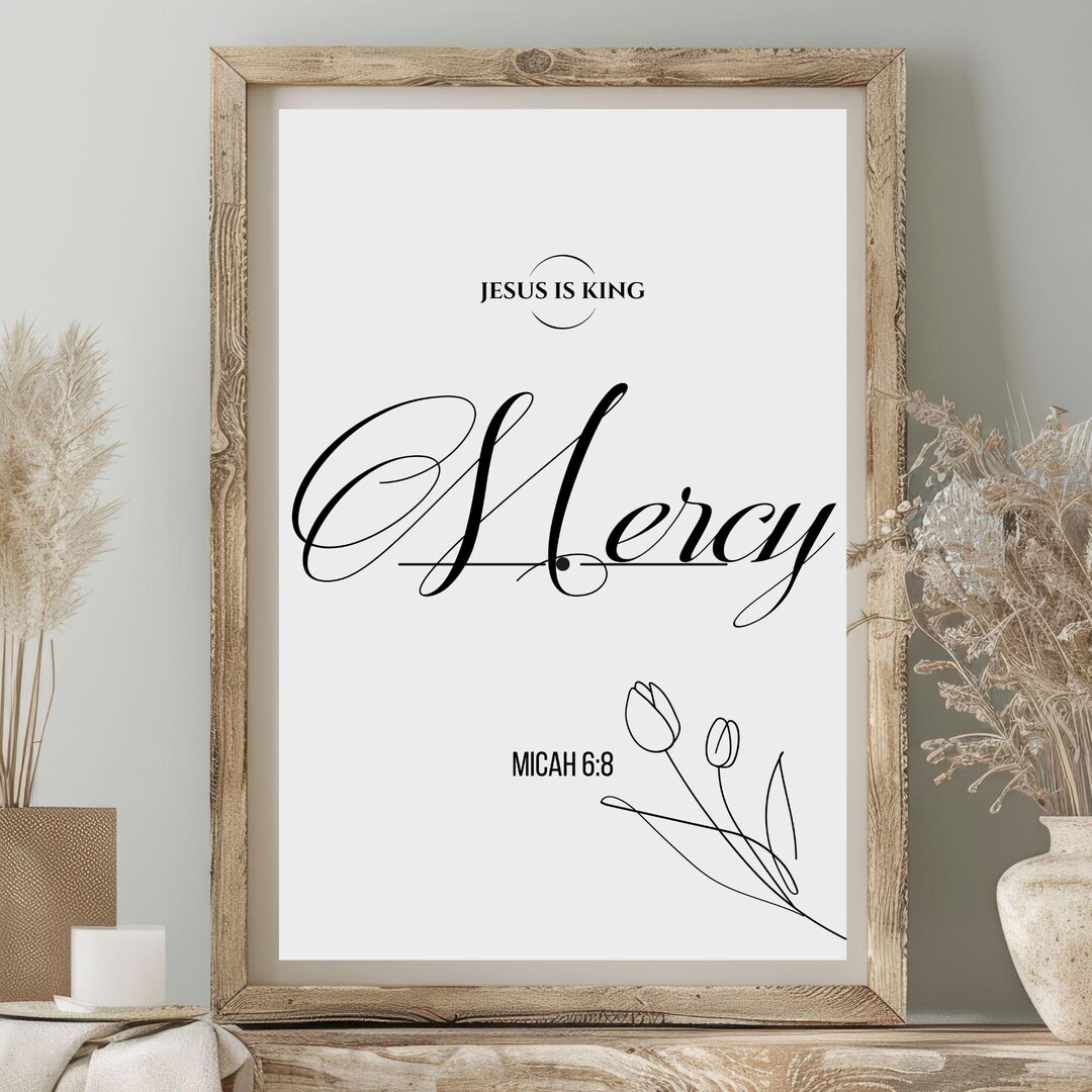 Christian Wall Art Poster Jesus is King Thick Matte Paper for Framing ...