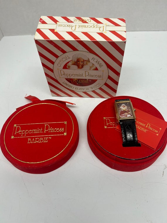 peppermint princess barbie watch - Gem