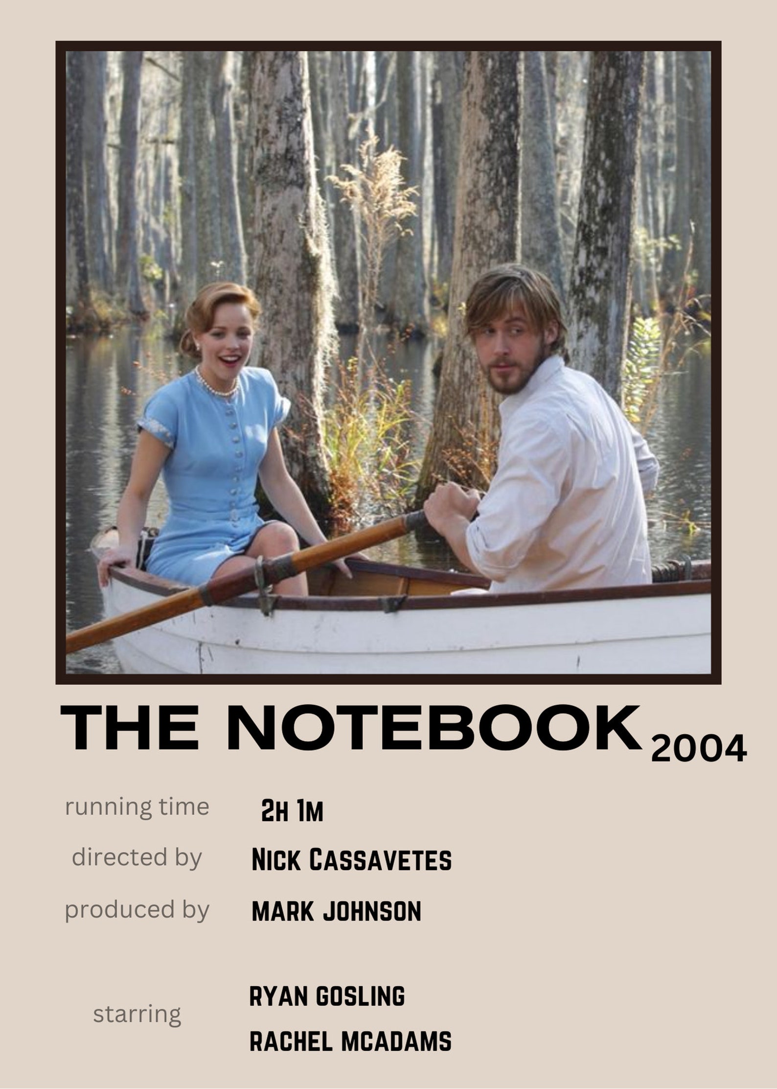 The Notebook Movie Poster Print - Etsy