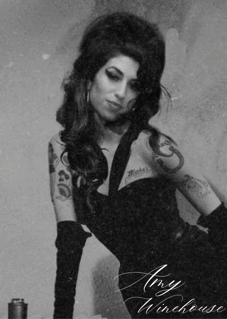 Amy Winehouse Poster Print - Etsy