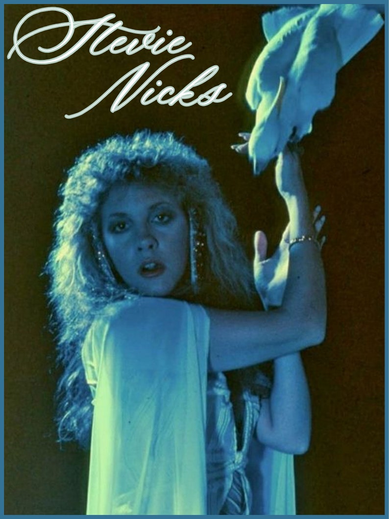 Young Stevie Nicks Poster Print - Etsy