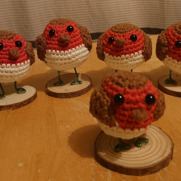 Crochet Robin - Etsy