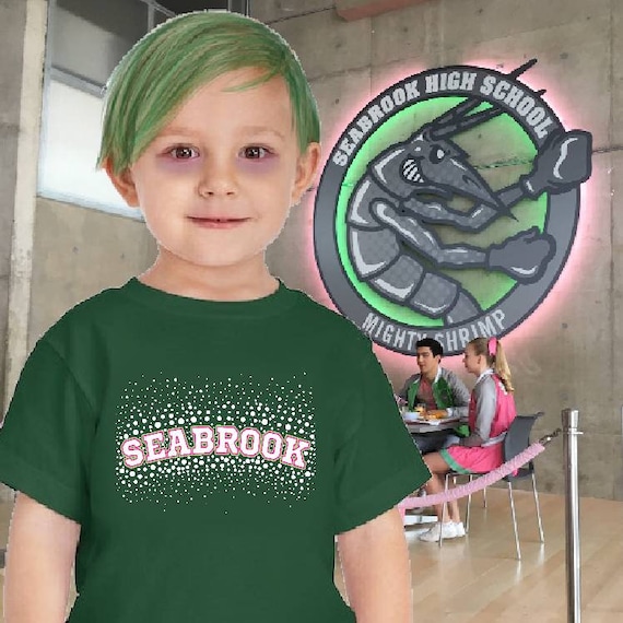 TODDLER ZOMBIES T-shirt Seabrook Cheer Uniform Mighty Shrimp - Etsy