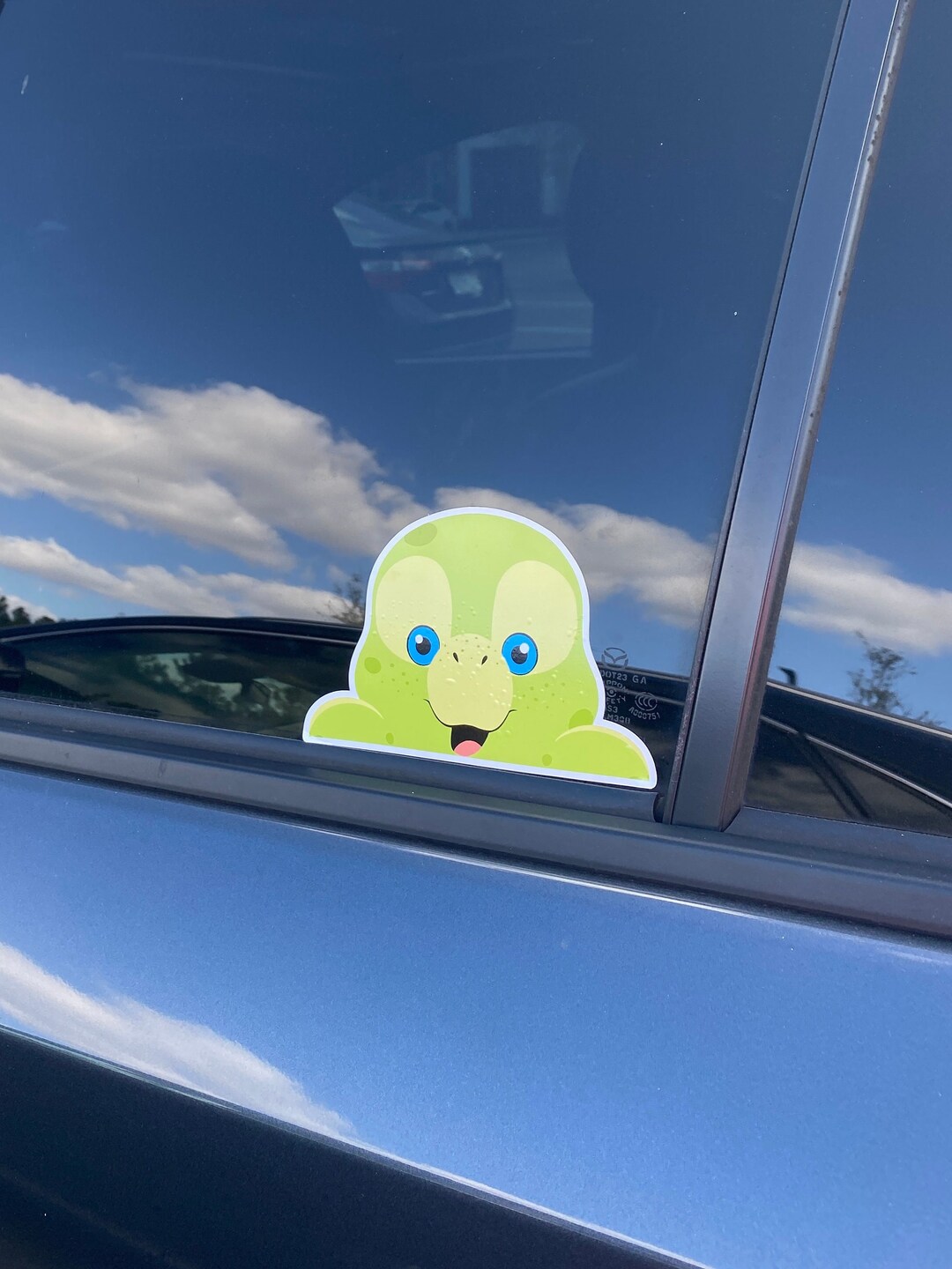 Olu Mel Peeker Car Decal / Peekaboo Window Bumper Vinyl Disney - Etsy