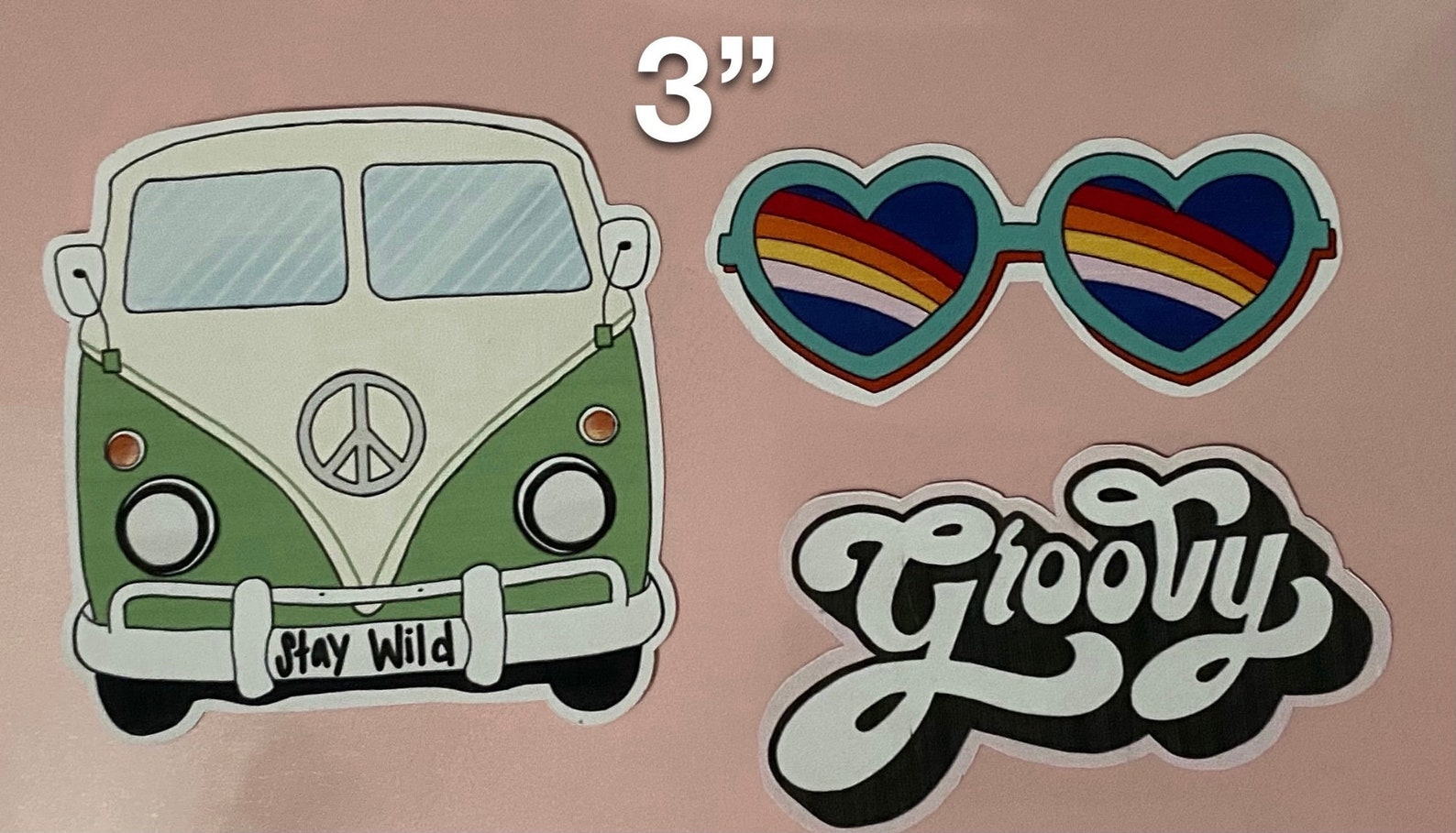 70s Style Sticker Pack Laptop Stickers - Etsy