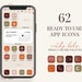 IPhone App Icons AUTUMUN Boho App Icon for iPhone Aesthetic App Icon Pack, Ios 16 Icons, Ios16 ...
