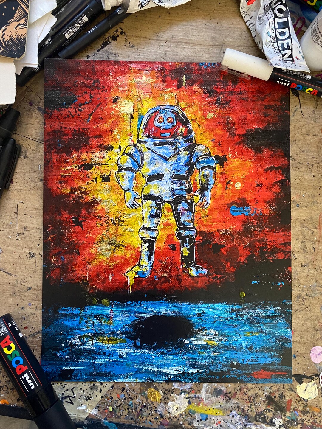 Deja-doo Emo Space 8 1/2 X 11 Art Print - Etsy