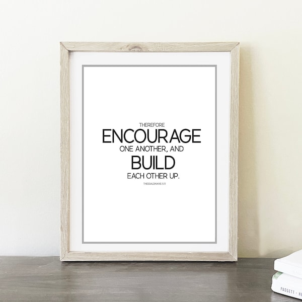 Encourage and Build Each Other Up - Etsy
