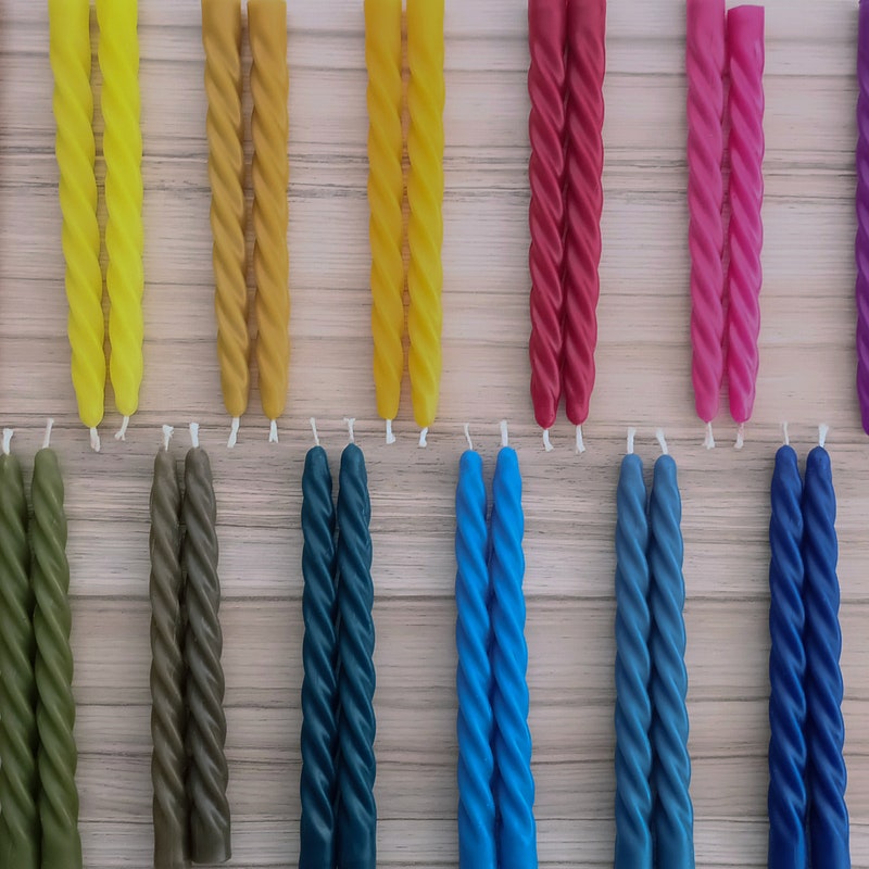 Twist Candle - Etsy