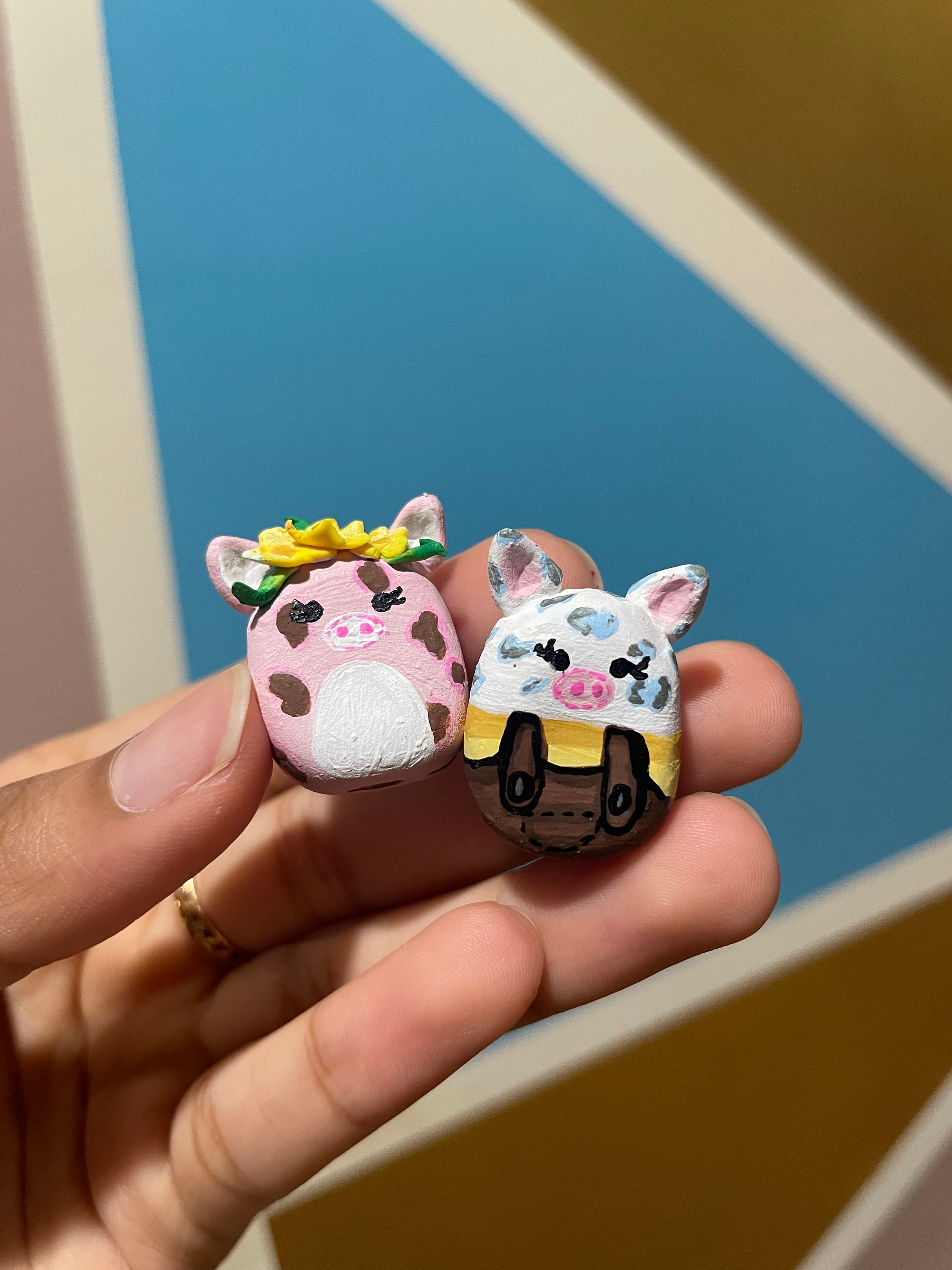 Handmade Clay Squishmallow Figurines - Etsy