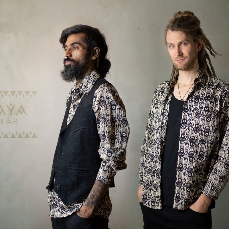 Block Printed Shirt - Etsy