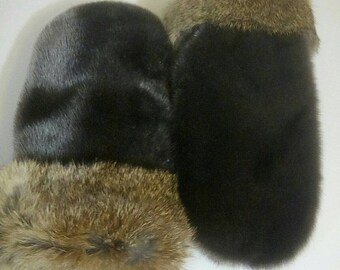 Seal Skin Gloves - Etsy Canada