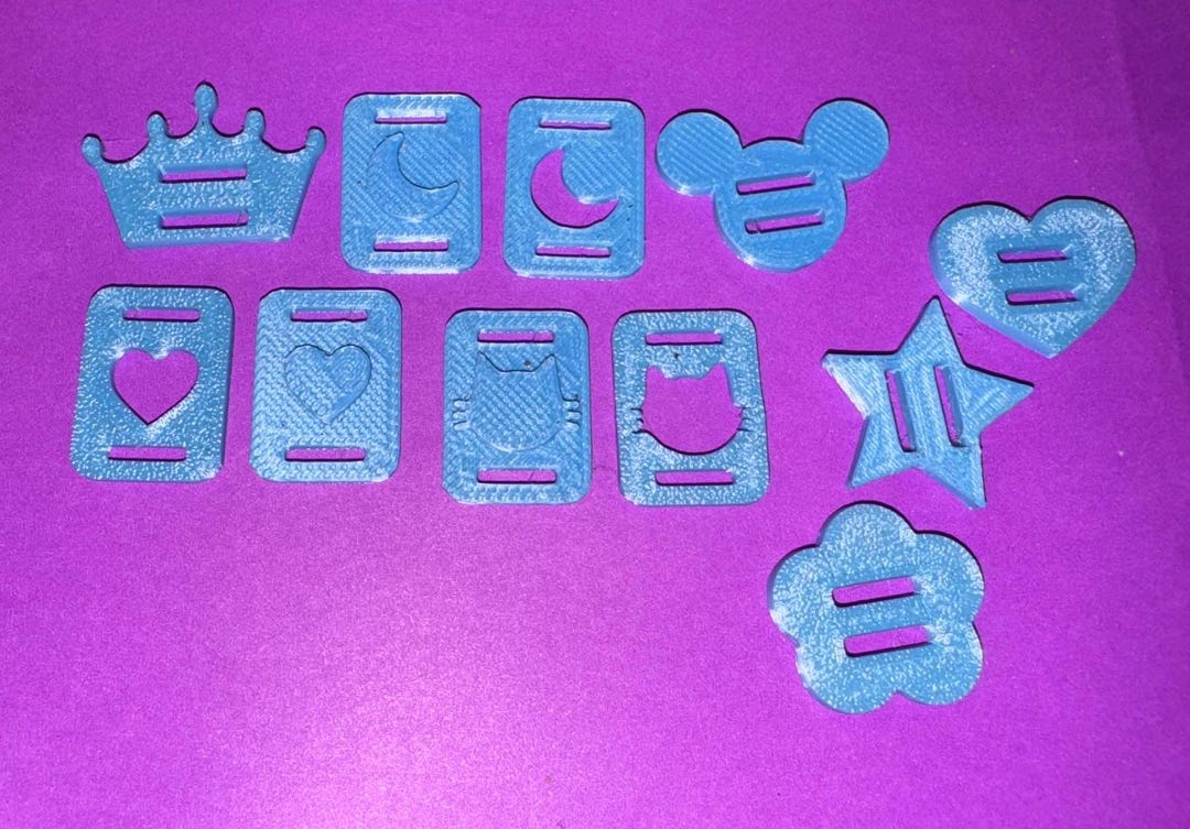 HEART Notebook Book Binding Charms - Etsy
