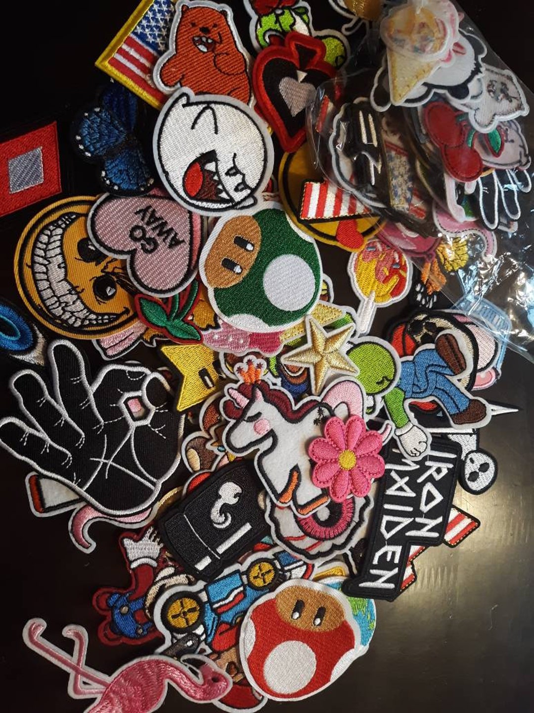 Iron on Patches X10 AND 5 Iron on Transfers - Etsy