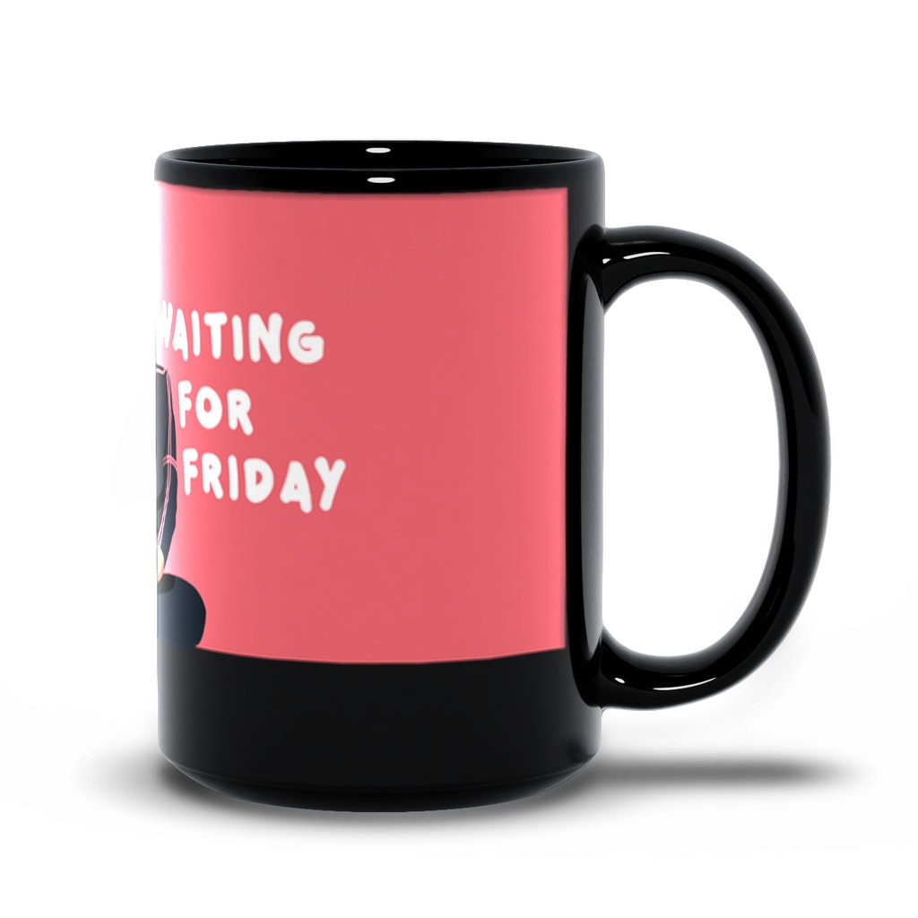 African American Woman Mug TGIF Friday Black Girl Coffee - Etsy UK