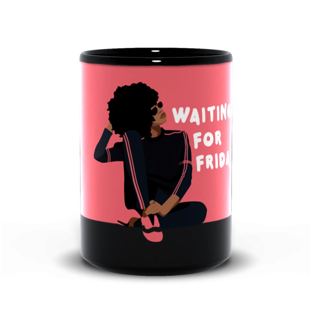 African American Woman Mug TGIF Friday Black Girl Coffee - Etsy UK
