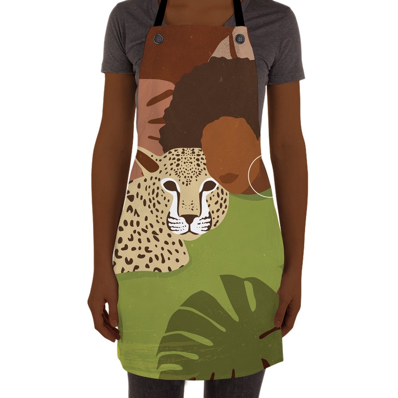 Leopard Apron - Etsy