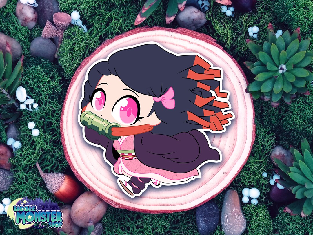 Chibi Good Demon Weatherproof Matte Diecut Sticker, Stickers, Cute - Etsy