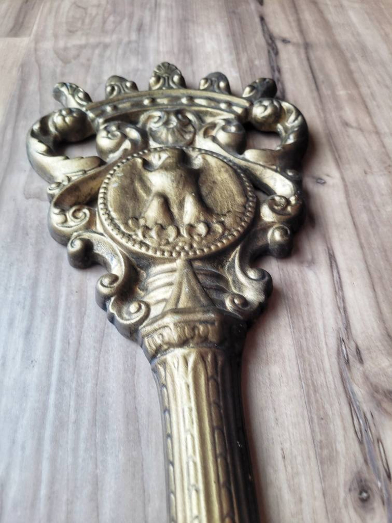 Vintage Skeleton Key MCM Vintage Ceramic Eagle Sculpture Ornate Wall ...