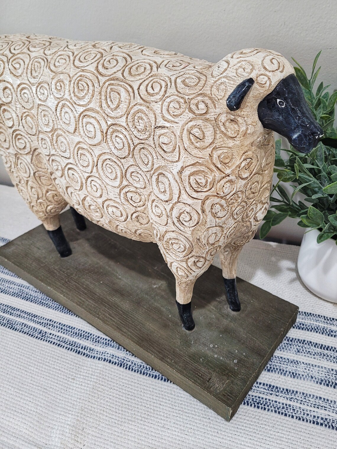 Large Sheep Farmhouse Decor Farmhouse Animal Rustic Kitchen A - Etsy