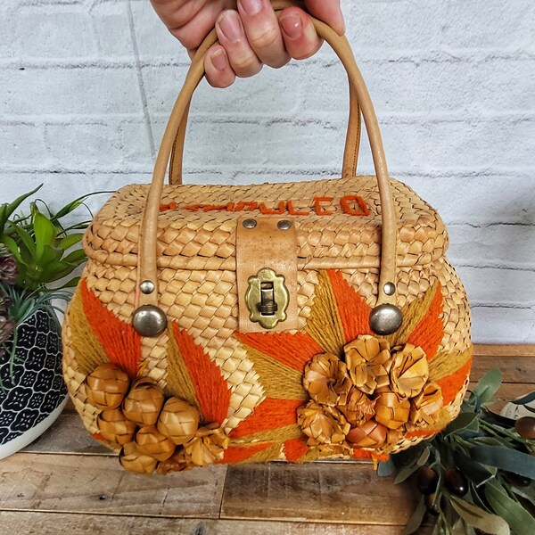 Straw Purse - Etsy