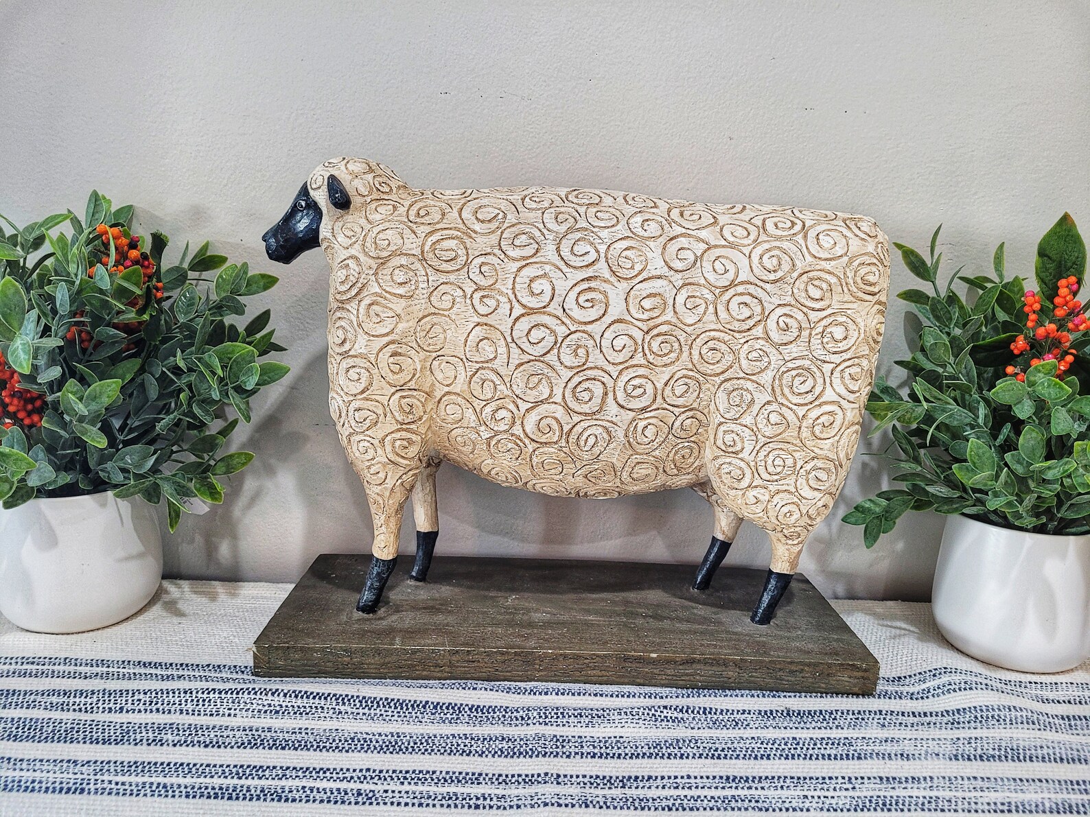 Large Sheep Farmhouse Decor Farmhouse Animal Rustic Kitchen A - Etsy