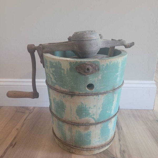 Vintage Ice Cream Maker - Etsy