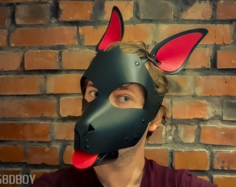 Puppy Play Mask - Etsy
