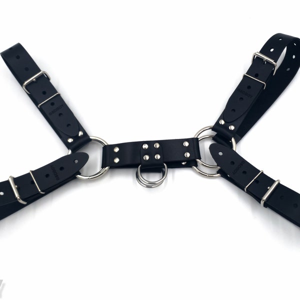 Mens Custom Leather Harness - Etsy