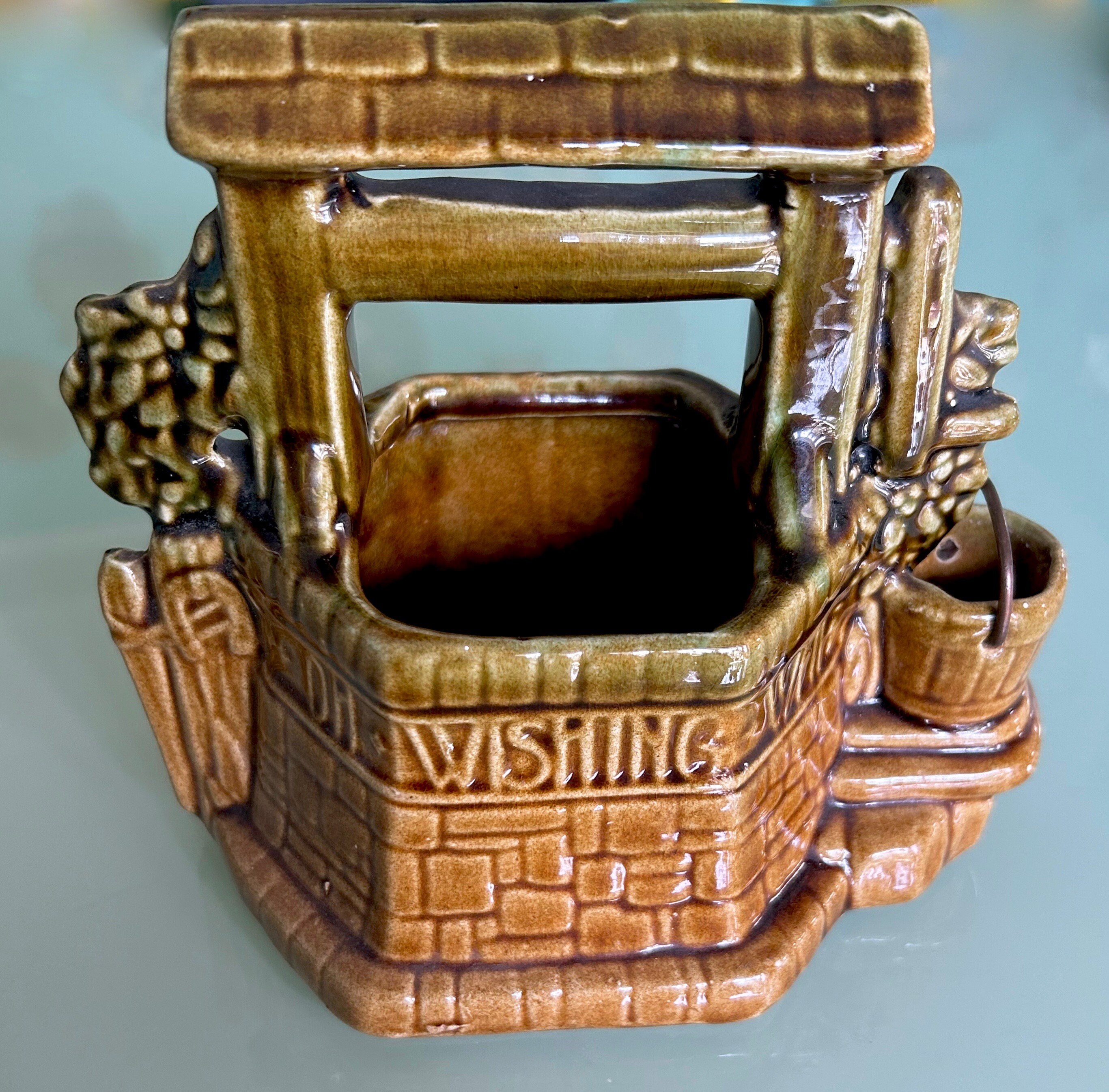 VINTAGE 1950s MCCOY Wishing Well Planter Made in USA - Etsy