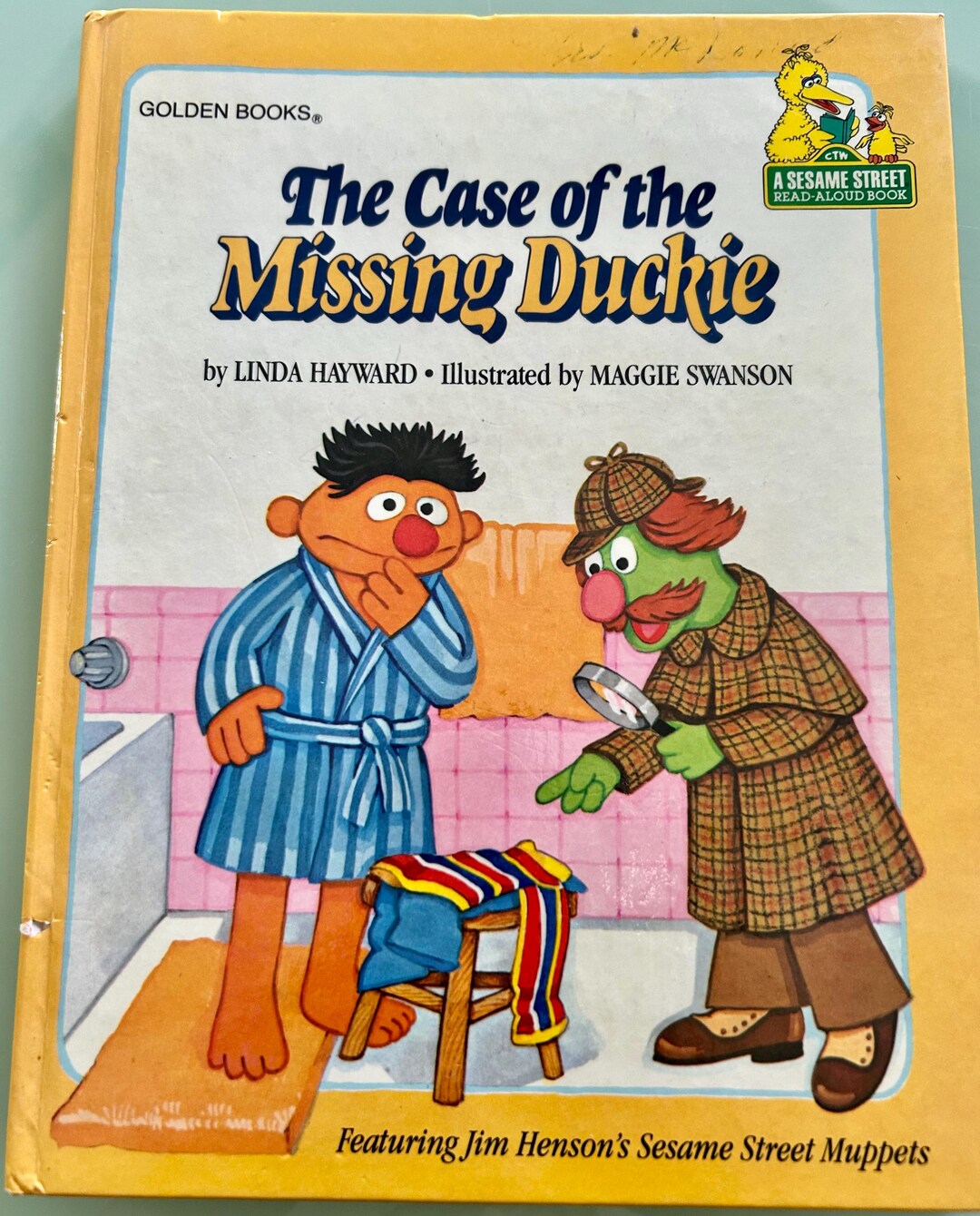 Vintage 1981 the Case of the MISSING DUCKIE Hardcover Children's Book ...