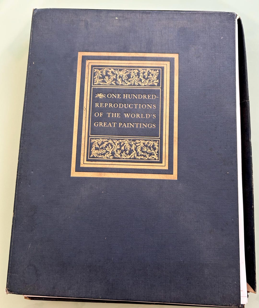 Vintage One Hundred Reproductions of the Worlds GREAT PAINTINGS Book - Etsy