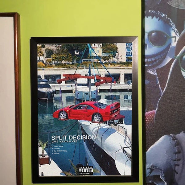 Split Decision Poster - Etsy