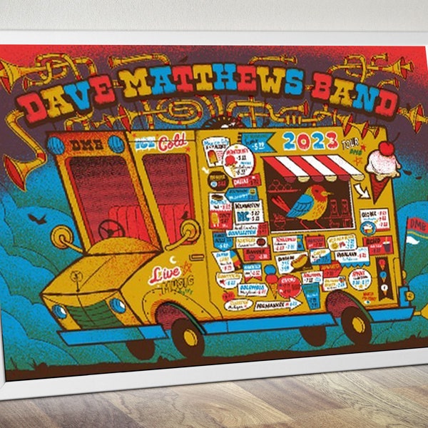 Dmb Poster - Etsy