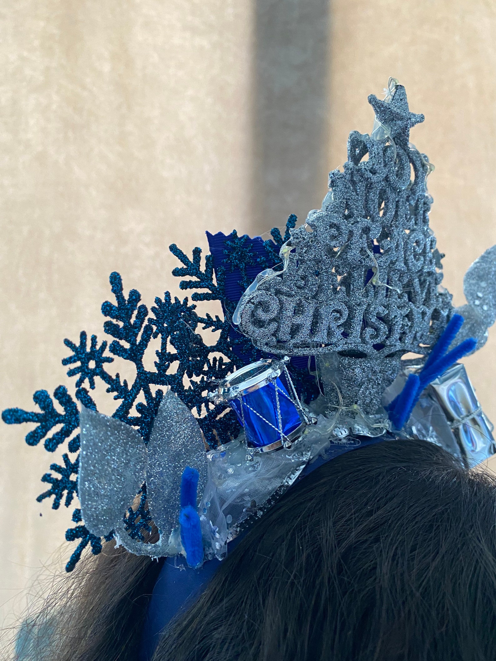 Lighted Christmas Tree Headband - Etsy