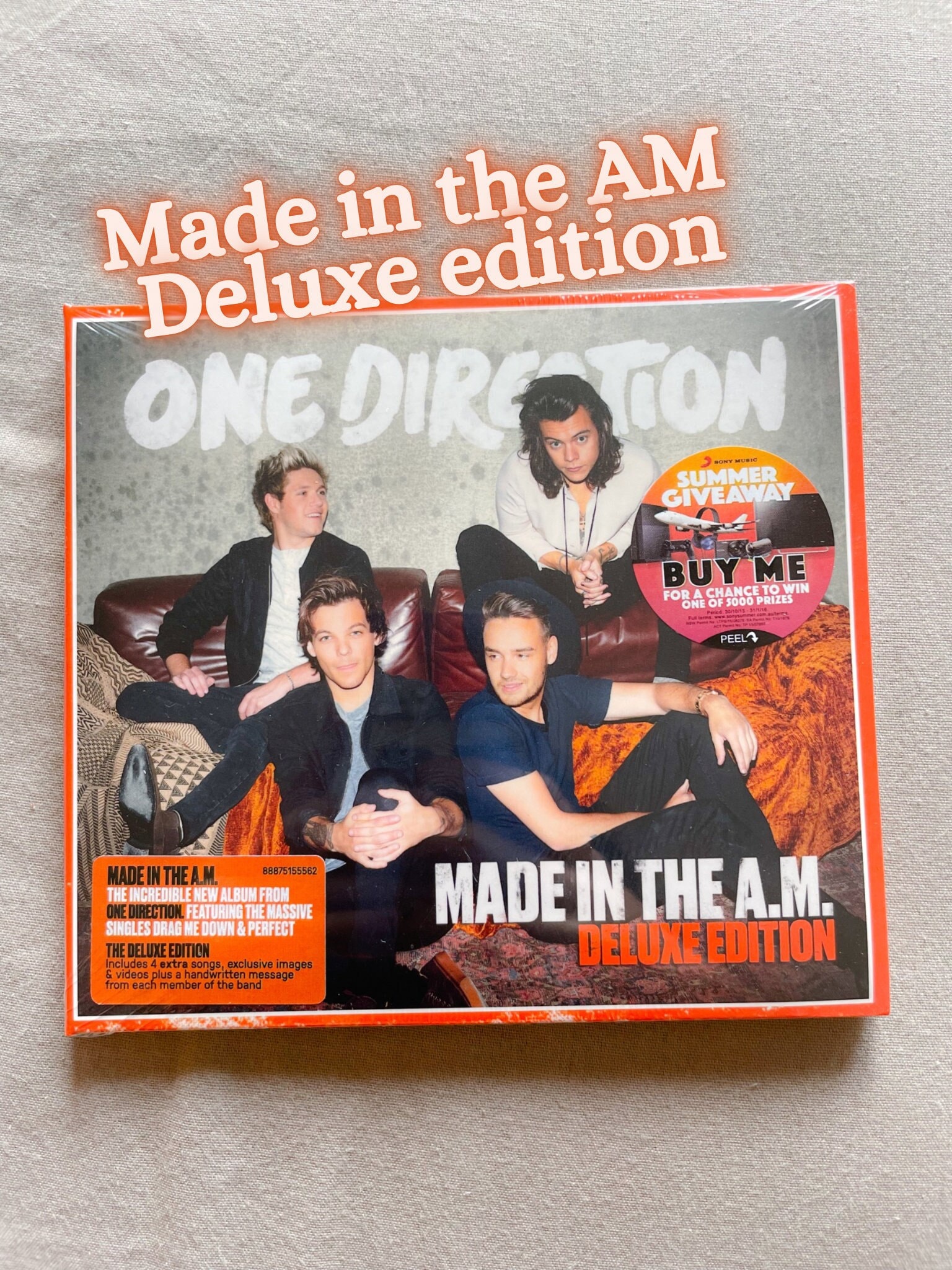 One Direction Cd Covers With Song List